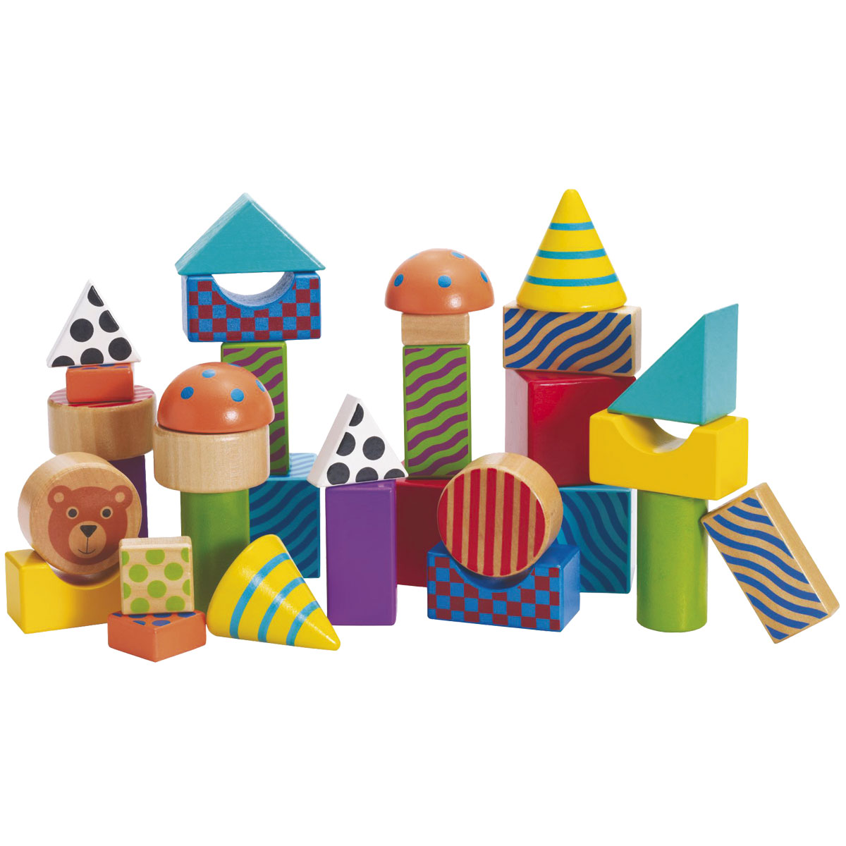 Create & Play Pattern Blocks | Manhattan Toy | For Baby