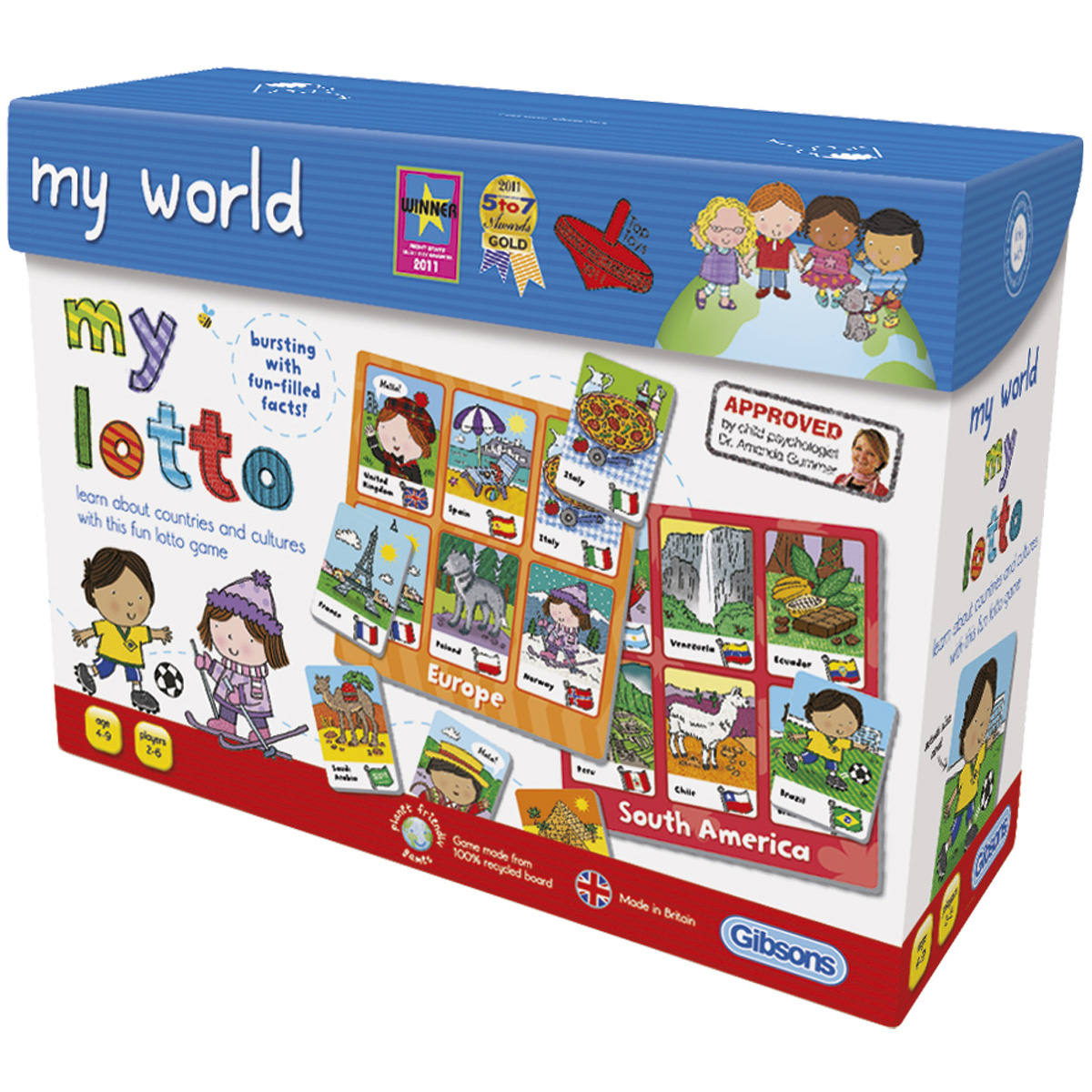 My Lotto World Game | Gibsons Games | Toys & Games