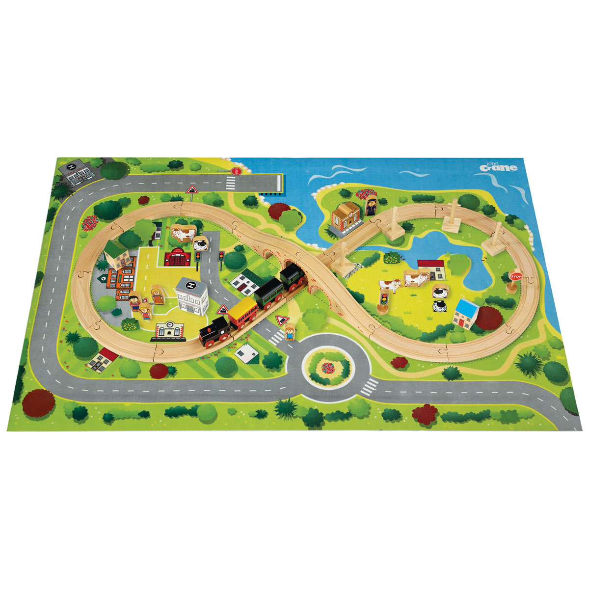 Transport Play Mat | Tidlo | Wooden Toys | Mulberry Bush