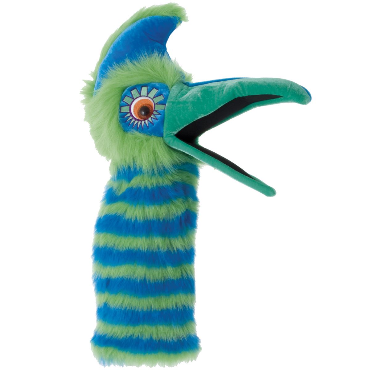 Snapper Bird Guzzle (Green) | Theatre & Puppets | Mulberry Bush
