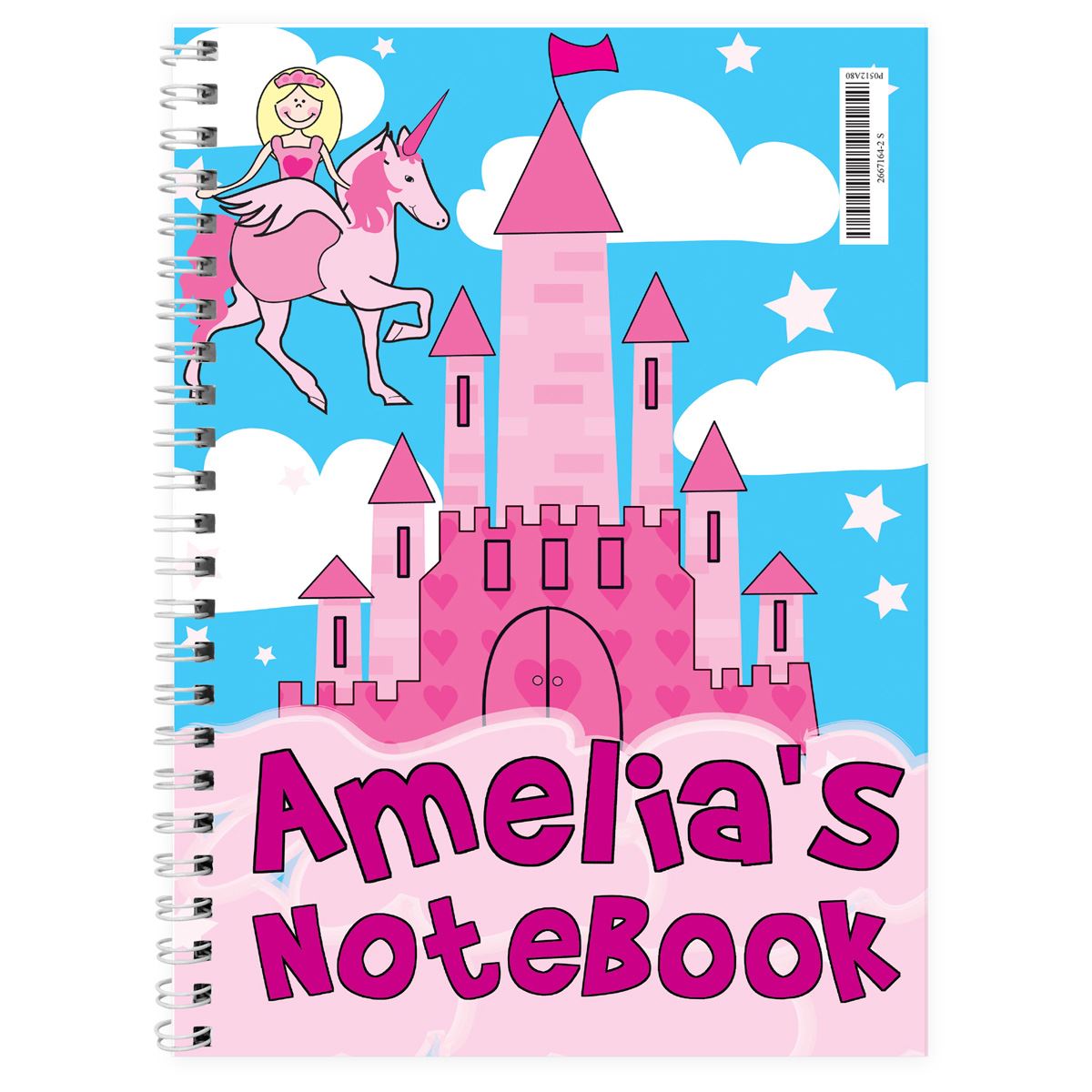 Princess Notebook - Personalised | Named Notebooks
