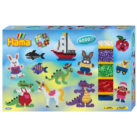 Hama Beads - Giant Mixed Box (6,000) | Hama Beads