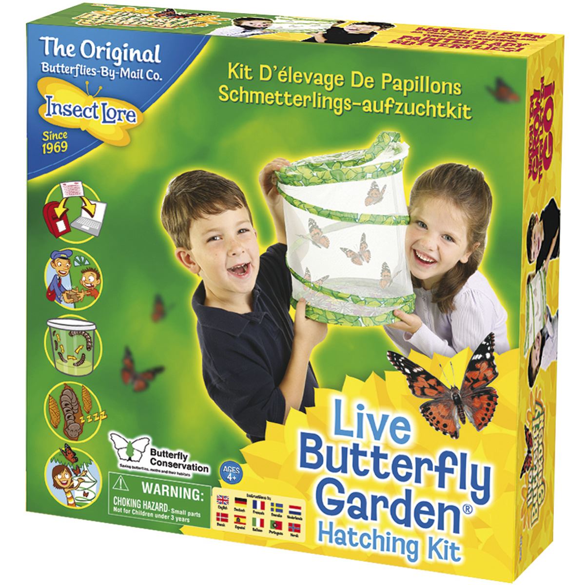 Live Butterfly Garden Kit | Exploring Nature | Mulberry Bush