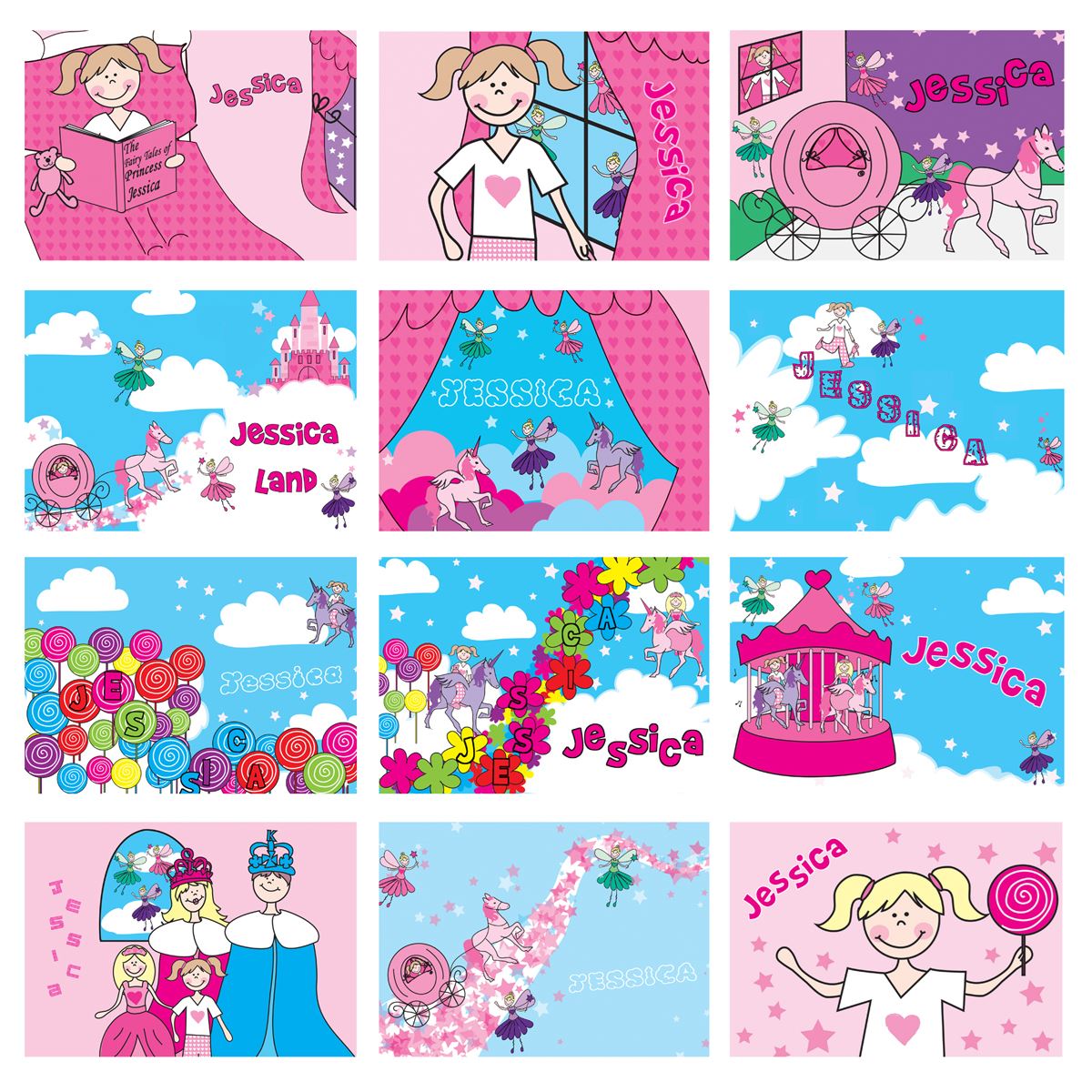 Princess Calendar | Personalised Calendars | Mulberry Bush