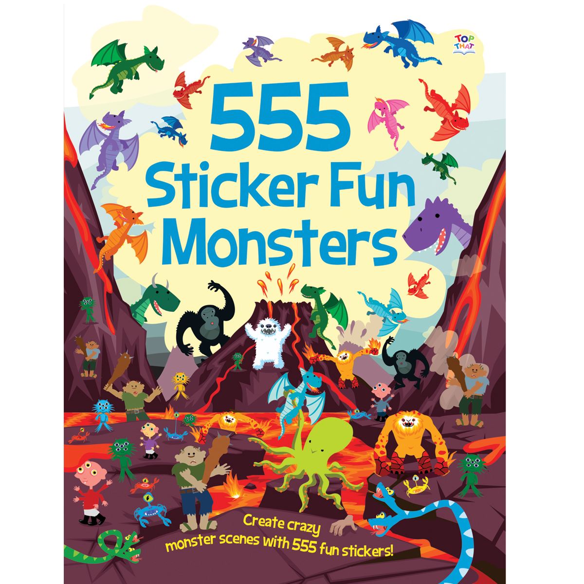 Monster 555 Sticker Book | Make & Do | Mulberry Bush