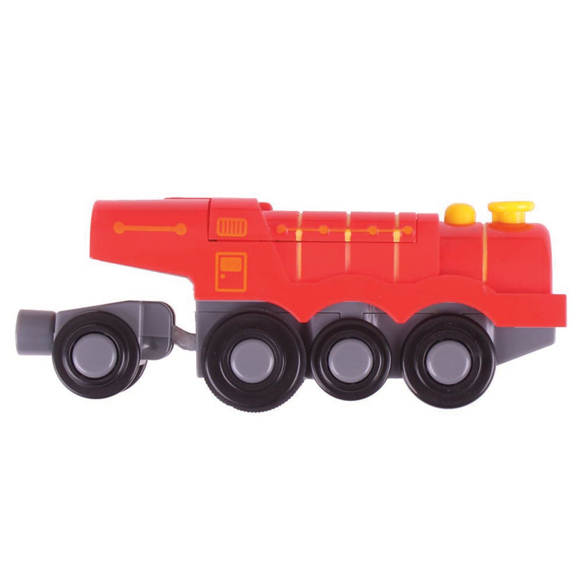Big Red Steam Locomotive | Wooden Trains | Mulberry Bush