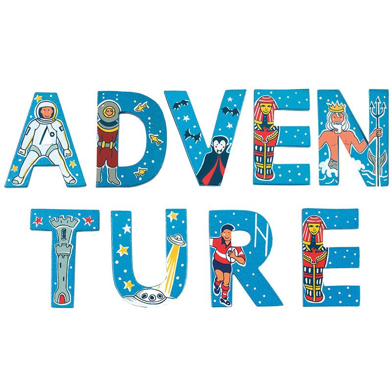 Adventure Letters | Name Letters | Mulberry Bush