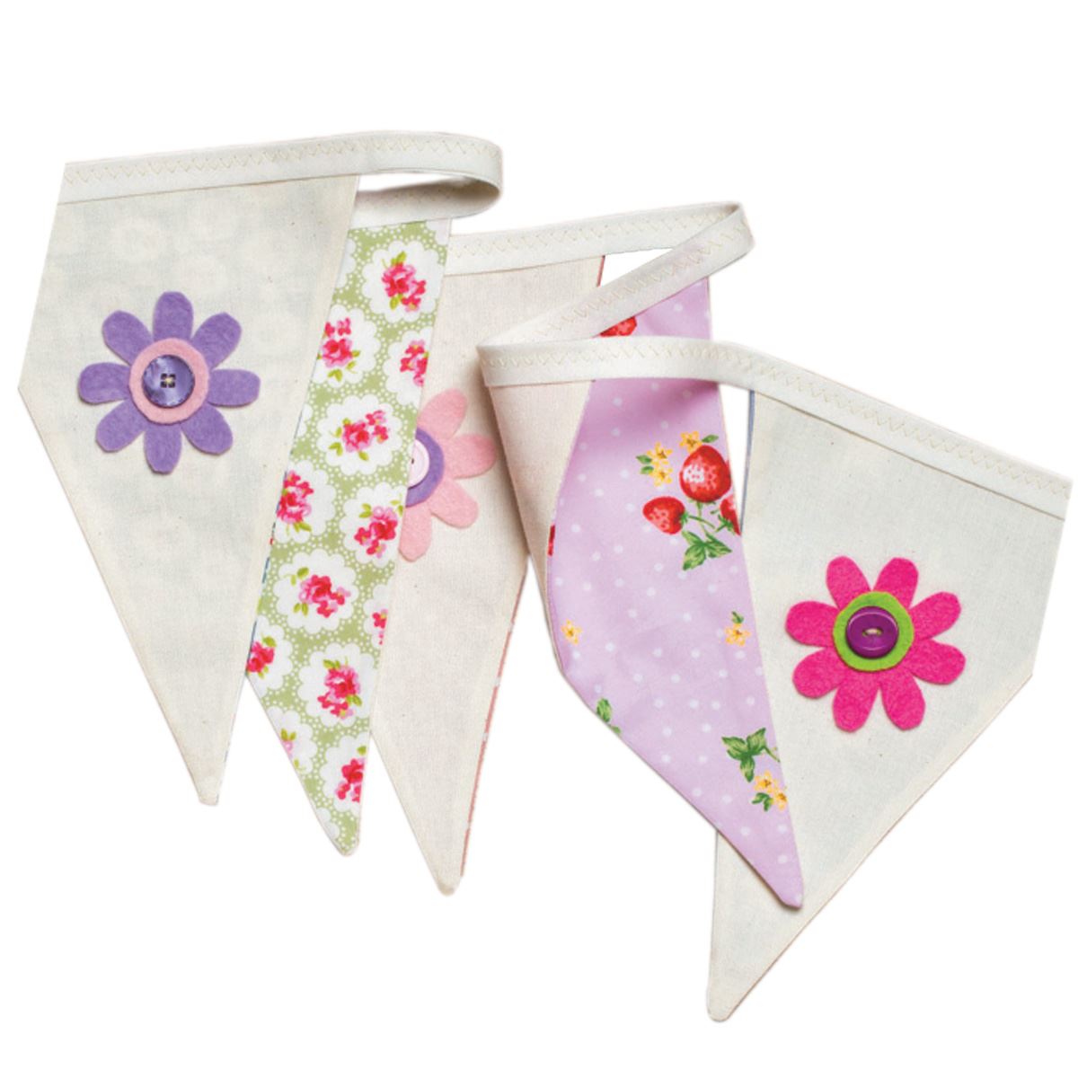 Floral Bunting Kit | Sew, Knit & Weave | Mulberry Bush