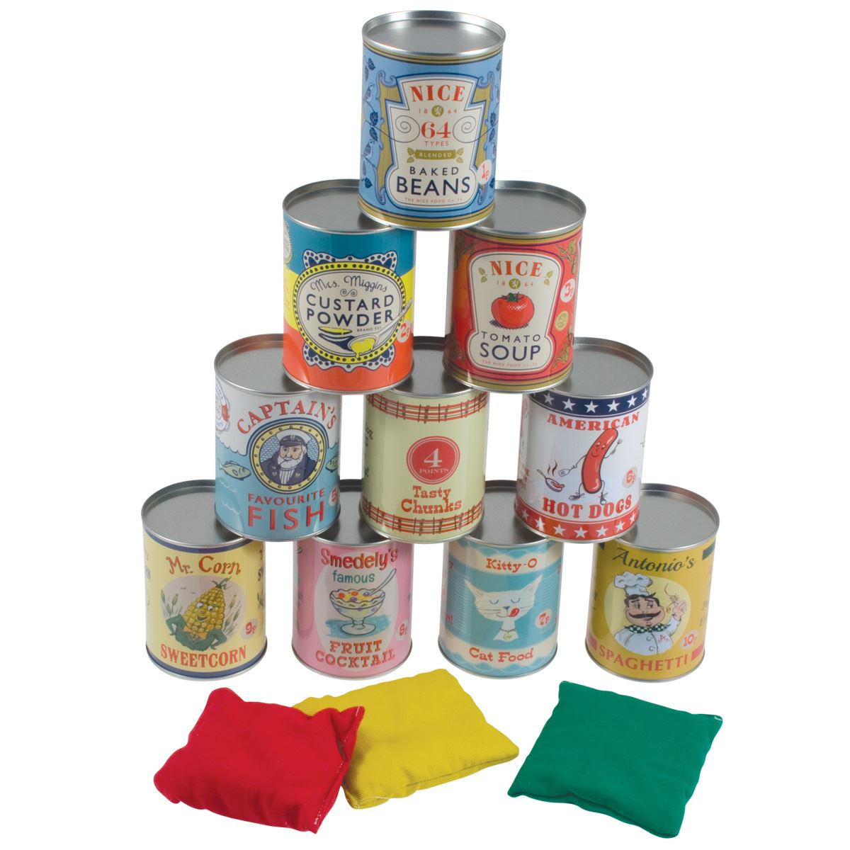 Tin Can Alley Game | Traditional Kids's Games