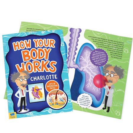 How Your Body Works Personalised Book | Personalised Books