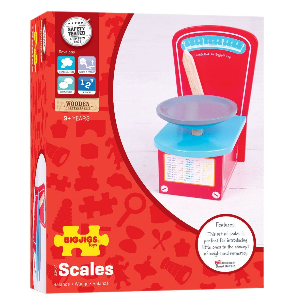 Kitchen Scales | Bigjigs (BJ467) | Cooking & Baking