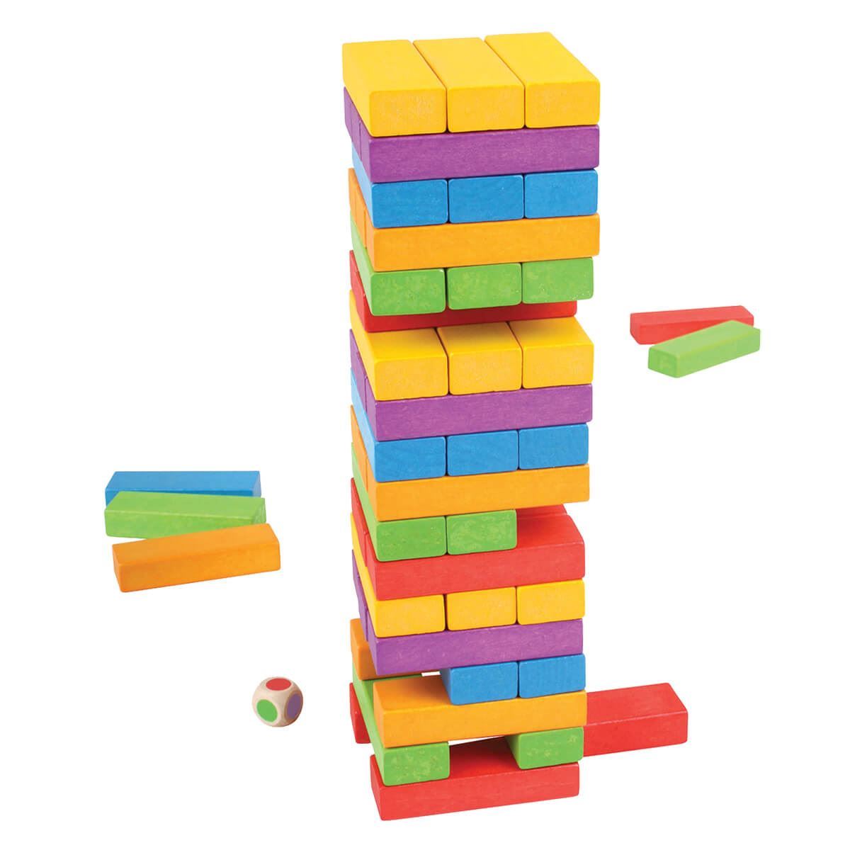 Stacking Tower | Bigjigs (BJ695) | Wooden Children's Games
