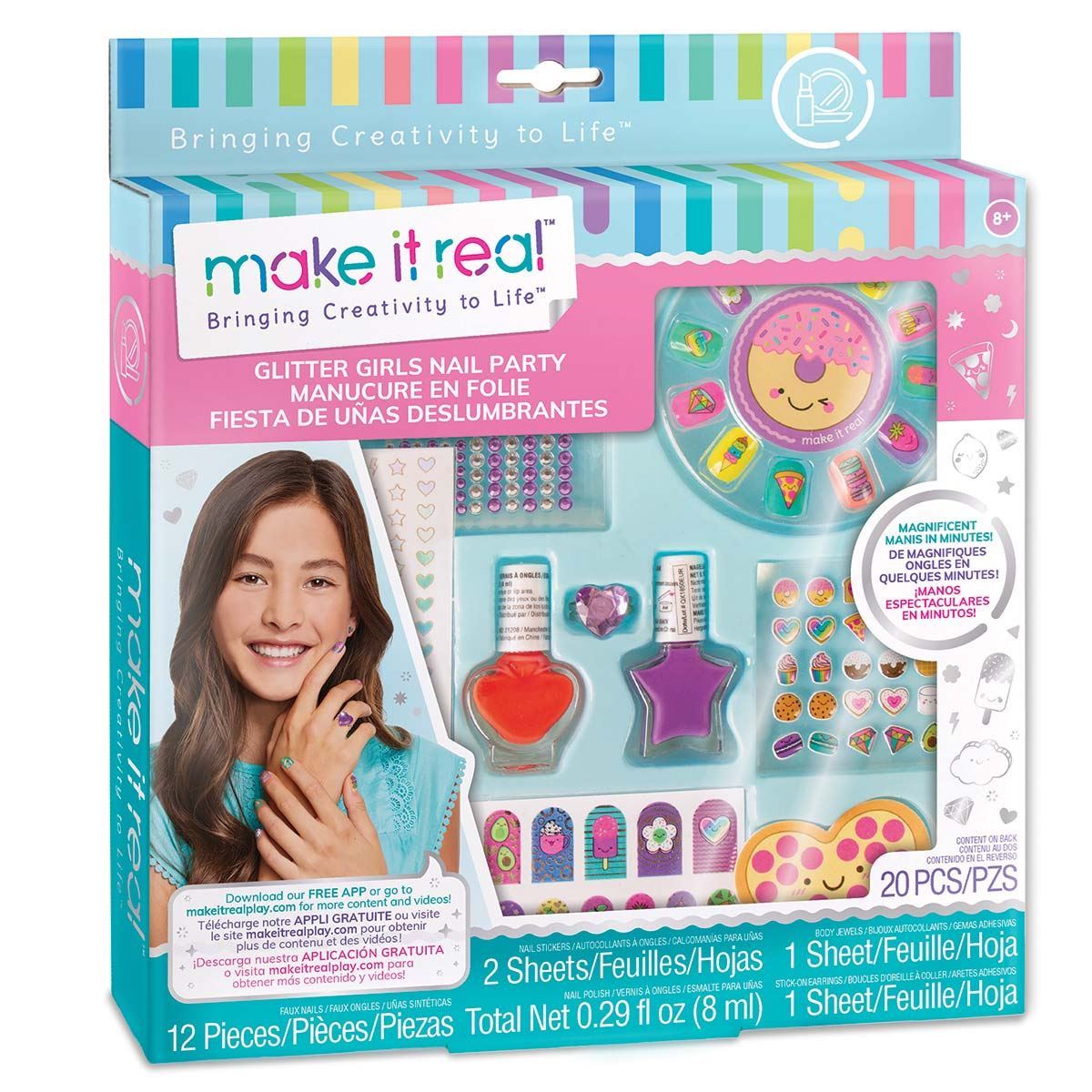 Glitter Girls Nail Party | Make It Real | Make & Do