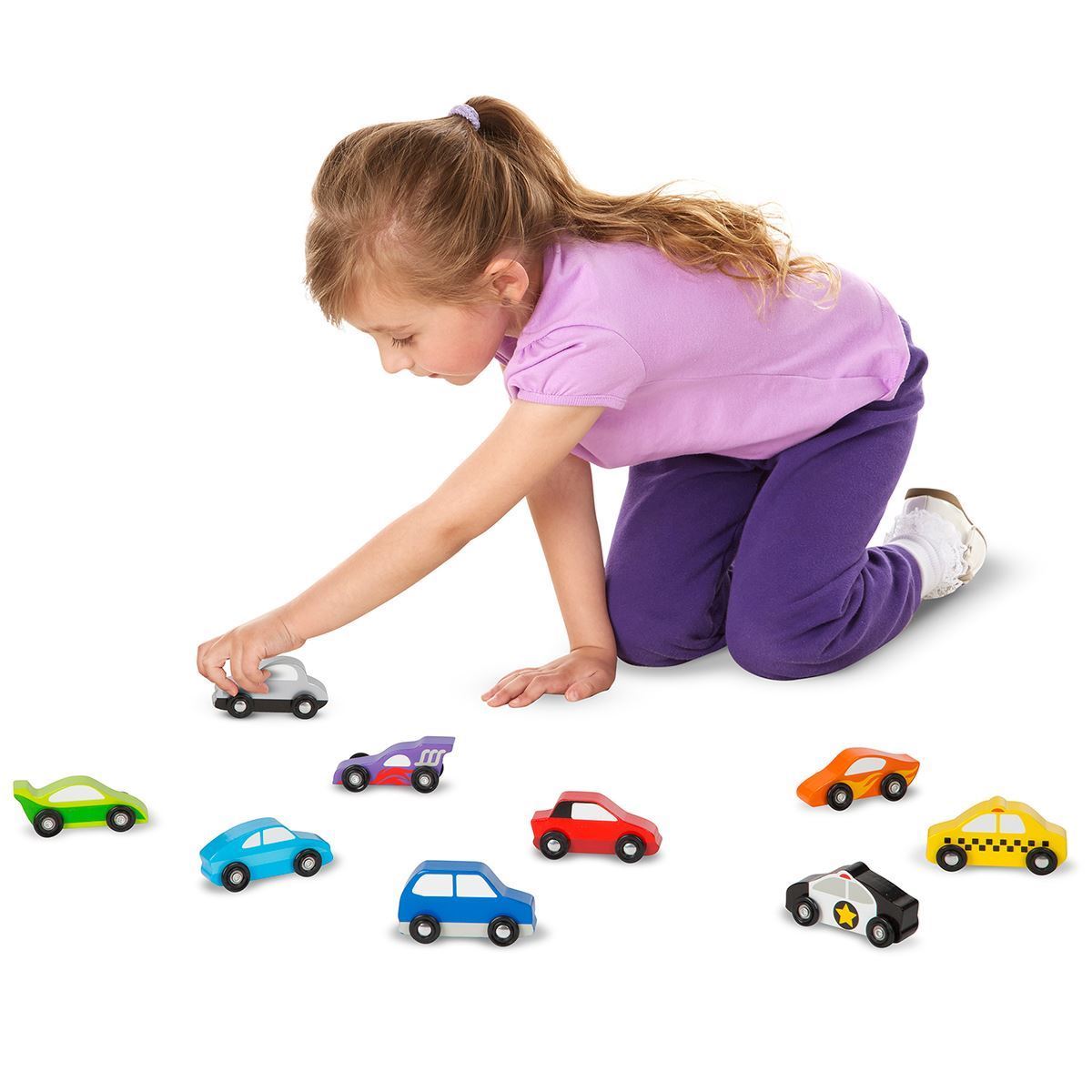 Wooden Car Set | Melissa & Doug | Cars & Transport