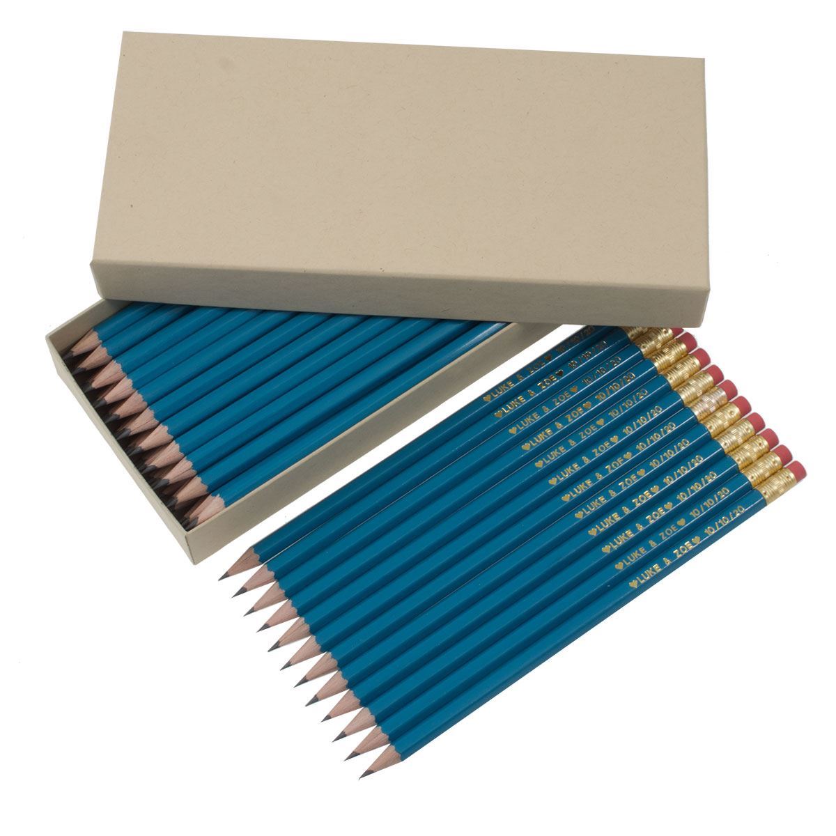Box of 42 Personalised HB Pencils | Personalised Pencils