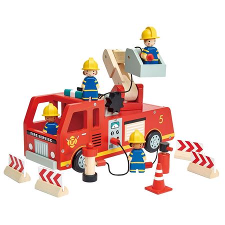 Wooden Fire & Police Station Toys | Fire Engine Toys