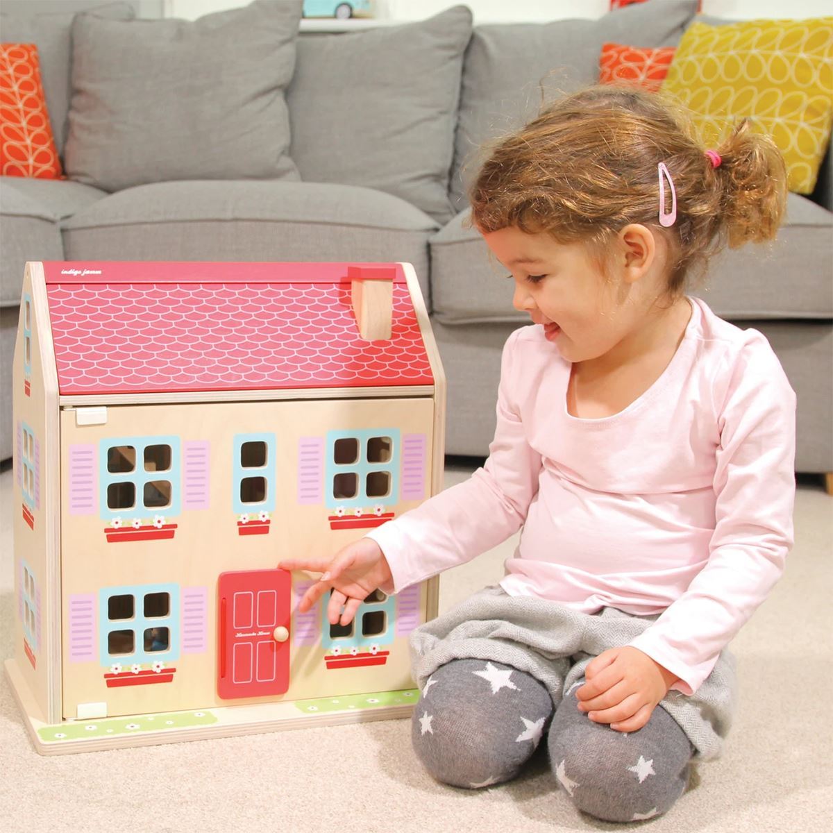 Hascombe House | Indigo Jamm | Wooden Dolls Houses