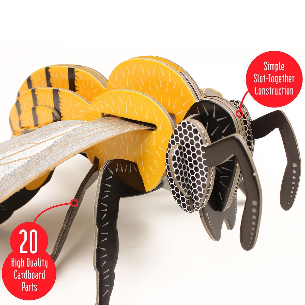 Build Your Own Honey Bee Kit | Paper Engine | Make & Do