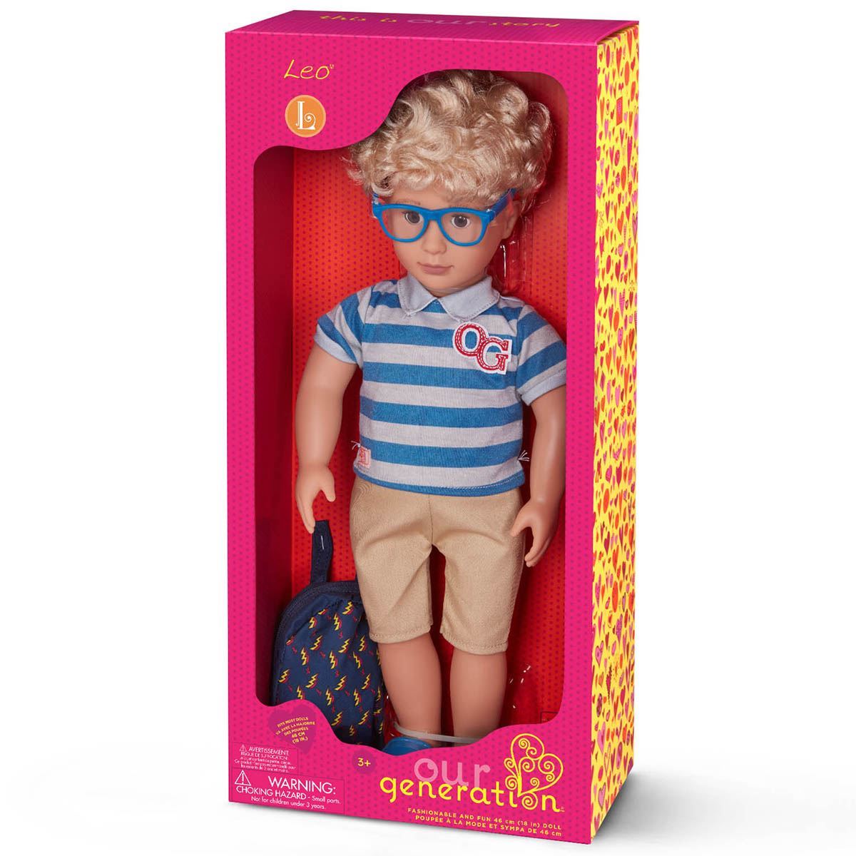 Leo Doll | Our Generation | Vinyl & Plastic Dolls