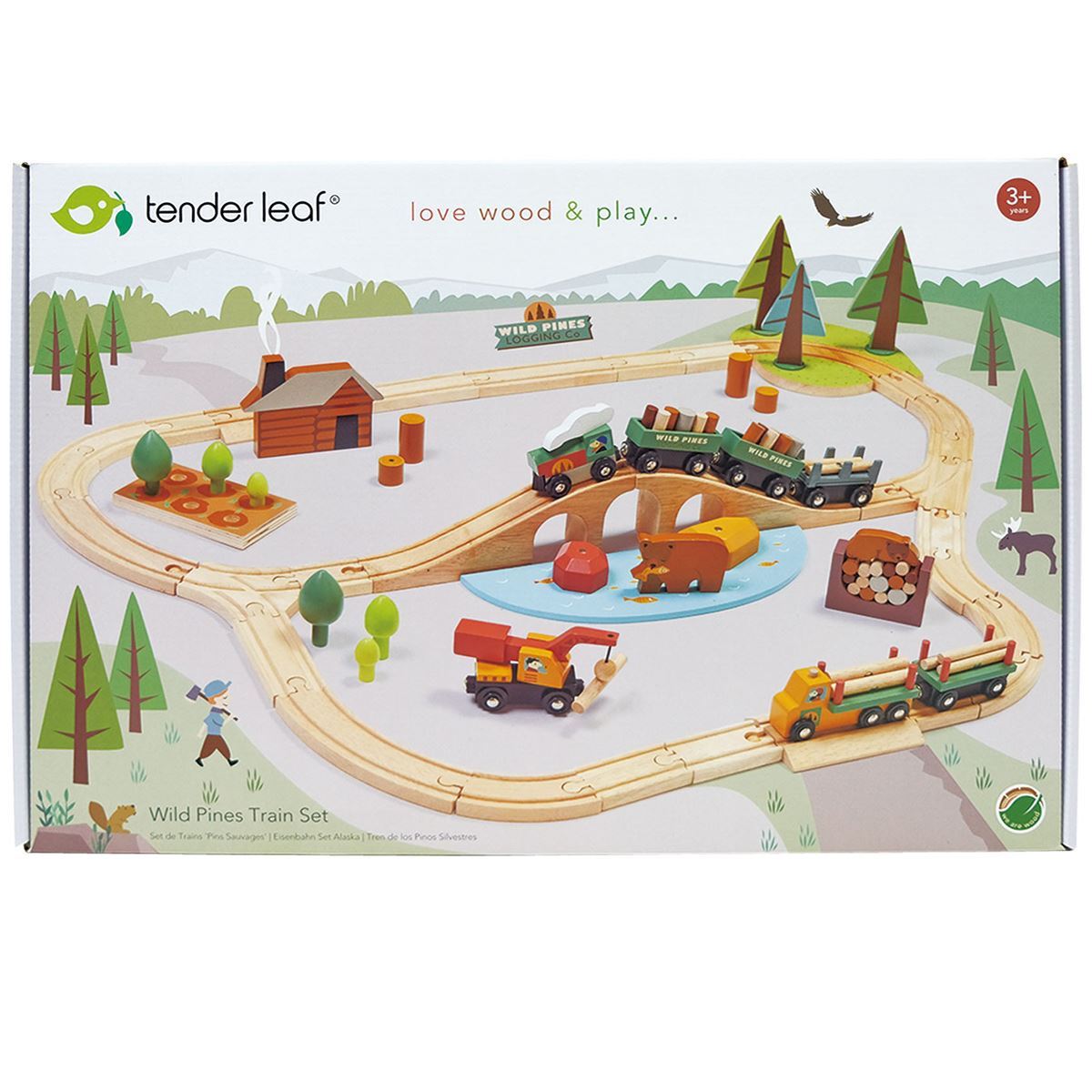 Wild Pines Train Set | Tender Leaf | Train Sets