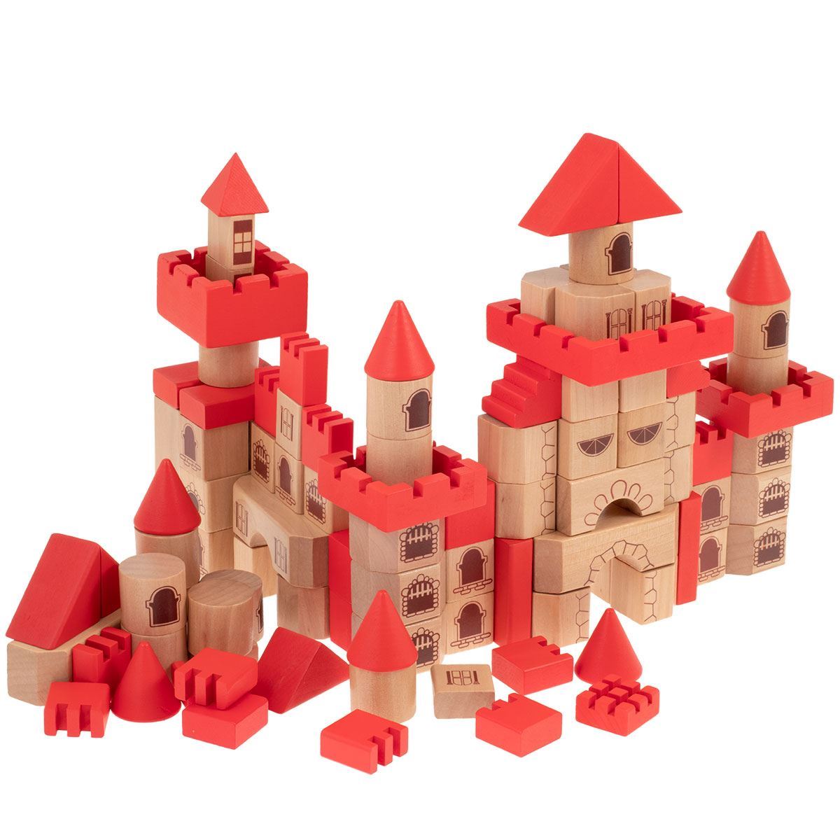 Stacking Castle | Wooden Toy Castles & Pirate Toys