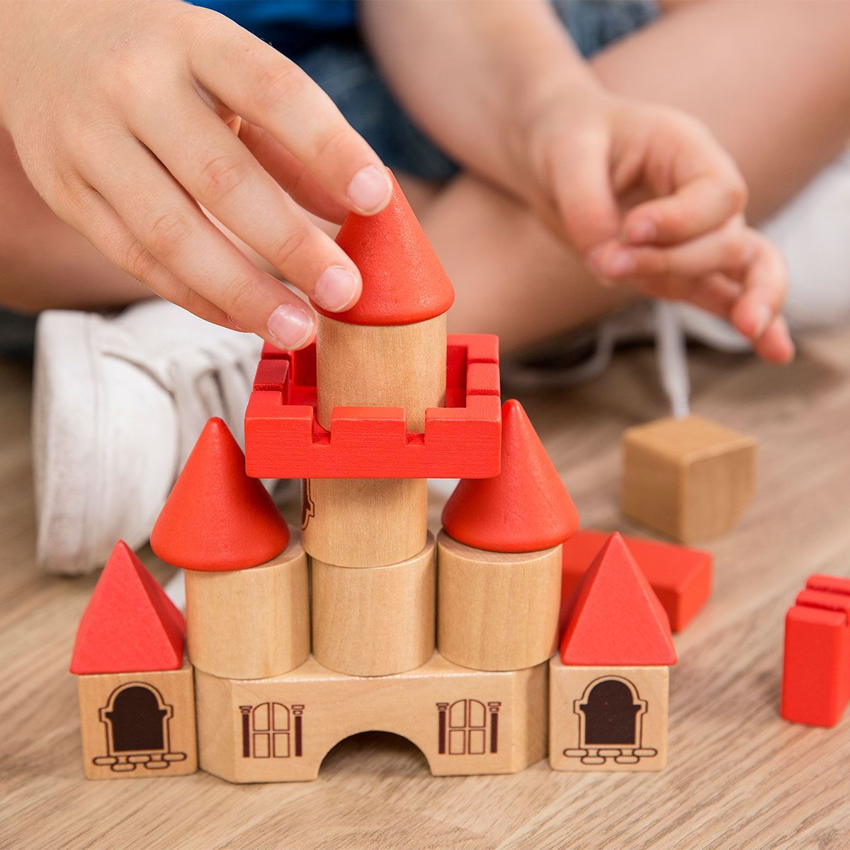 Stacking Castle | Wooden Toy Castles & Pirate Toys