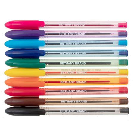 Named Tri-Grip Ballpoint Pens | Mulberry Bush Personalised Collection