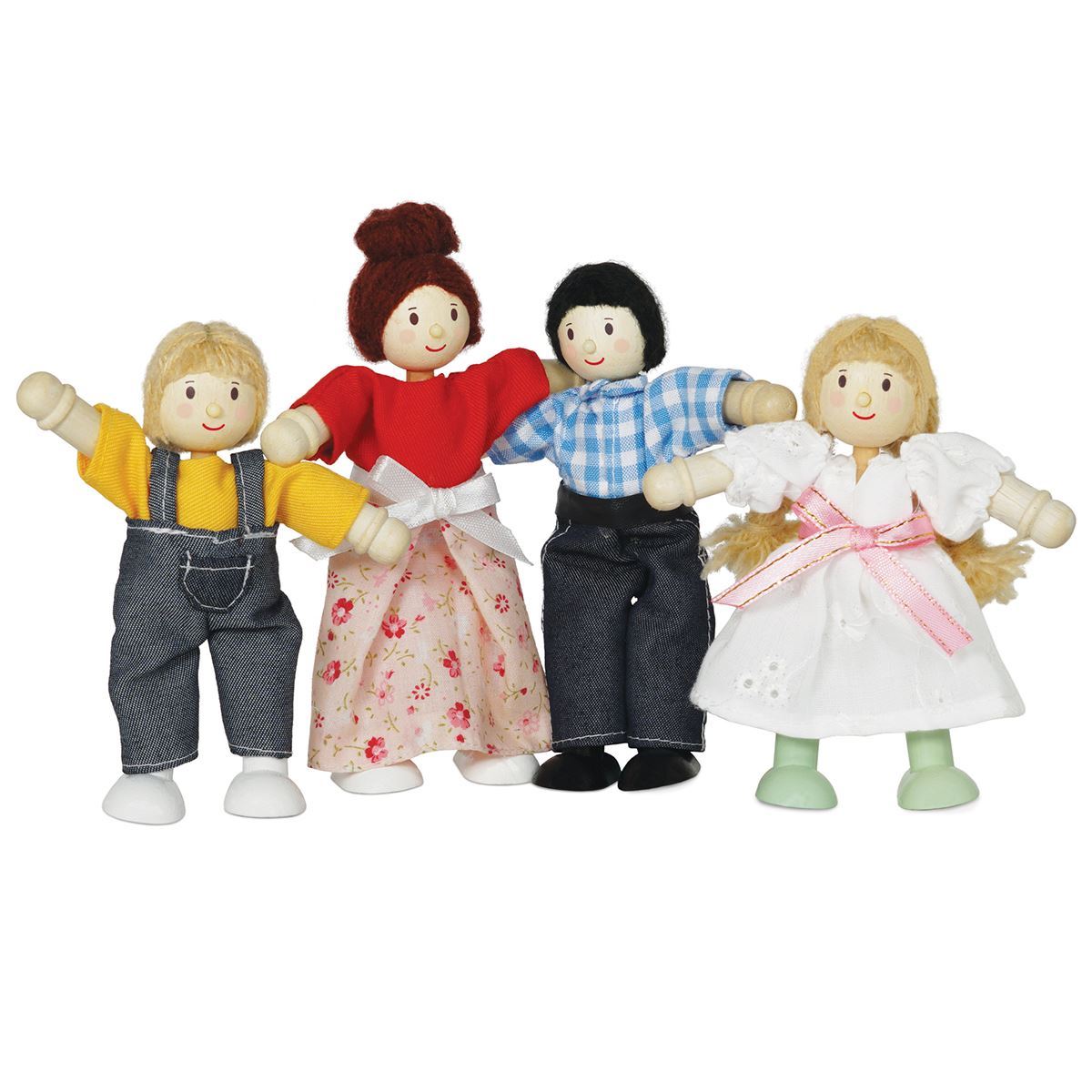 Wooden Doll Family | Le Toy Van (PO53) | Mulberry Bush.