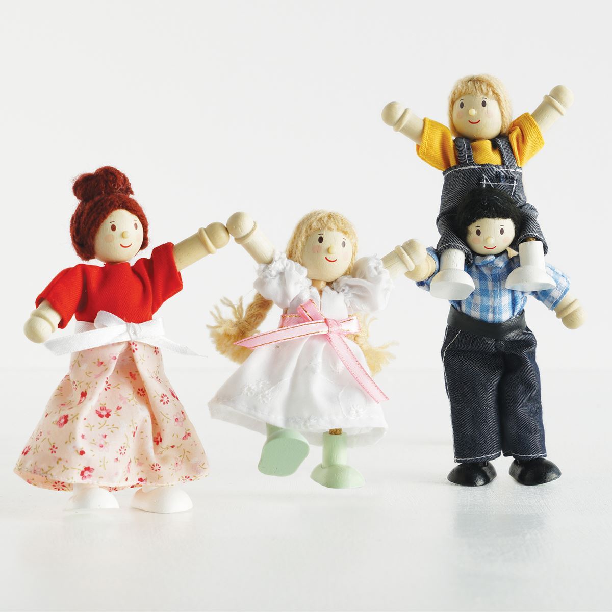 Wooden Doll Family | Le Toy Van (PO53) | Mulberry Bush.