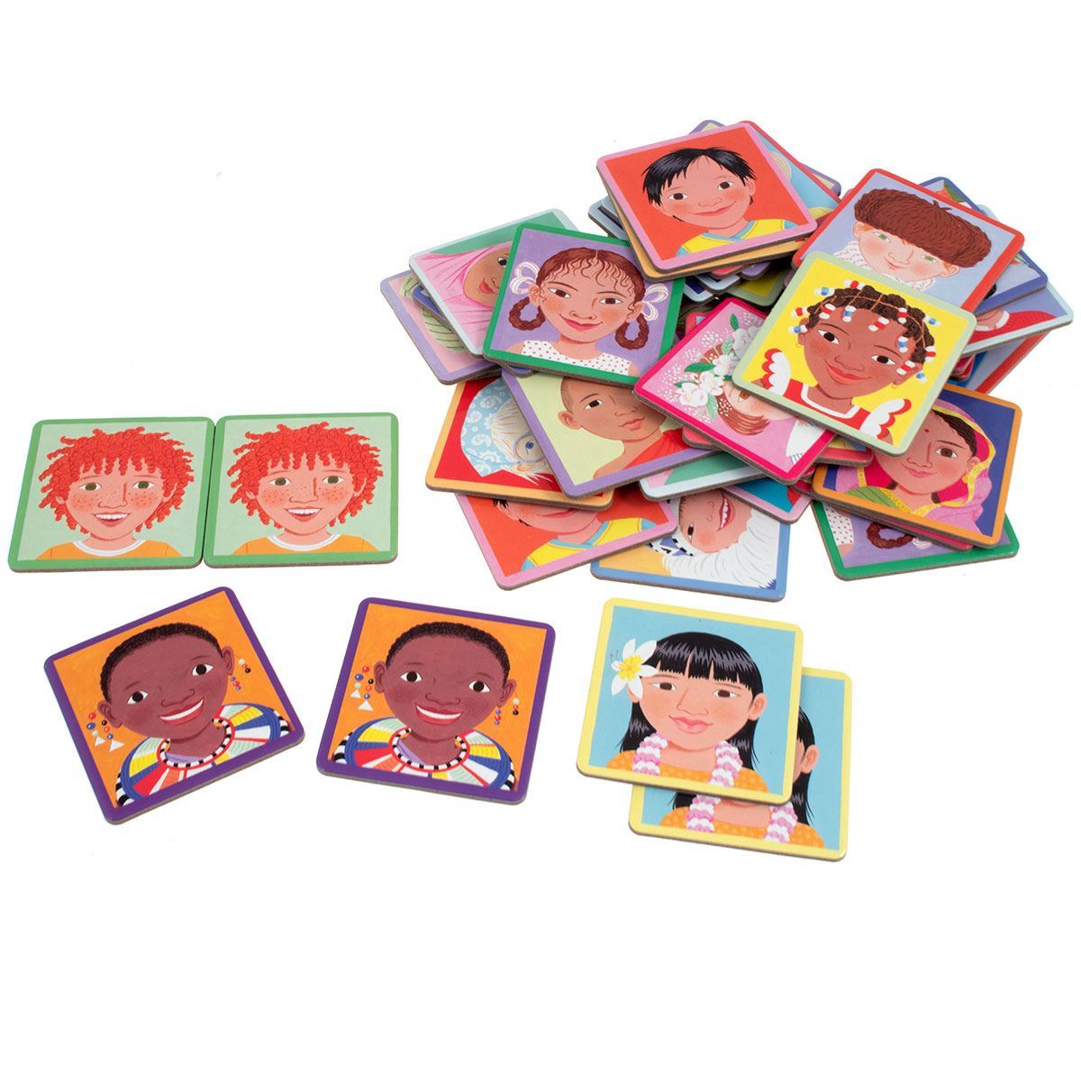 I Never Forget a Face - Matching Game | Children's Card Games